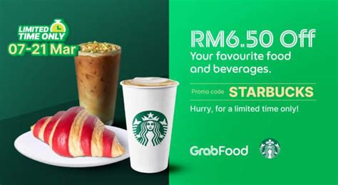 Grabfood Starbucks Rm6 50 Off Grab My