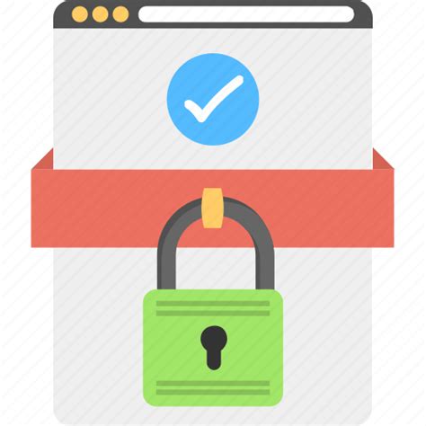 Data Security Database Protection Lock Website Lock Website Safety Website Security Check