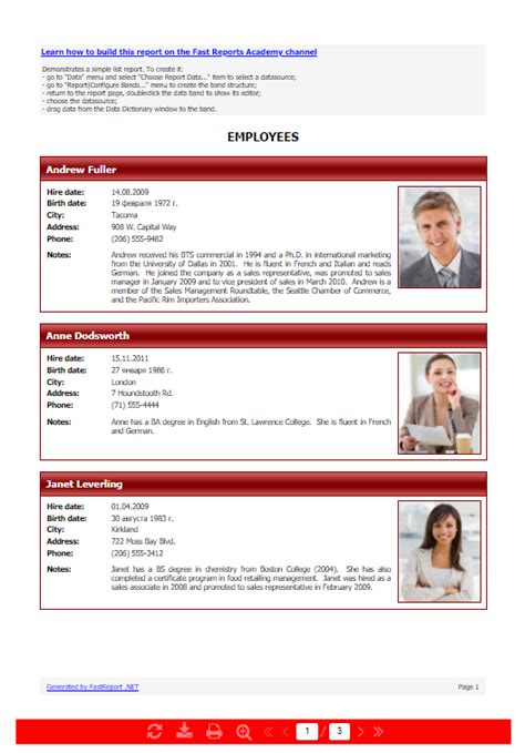 Toolbar Customization And Export Settings In Fastreportweb For Core