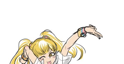 腹筋 背伸びをするカリスマjc城ヶ崎莉嘉 スギシンのイラスト Pixiv