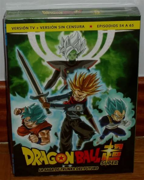 Dragon Ball Super Box 5 La Saga De Trunks Du Futur 3 Dvd Neuf Sans