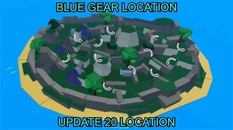 Mirage Island Gear Locations All Mirage Blue Gear Spawn Locations