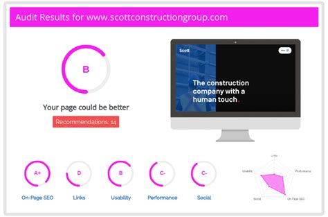 Free SEO Audit Tool Check Your Websites Performance Napkin Marketing