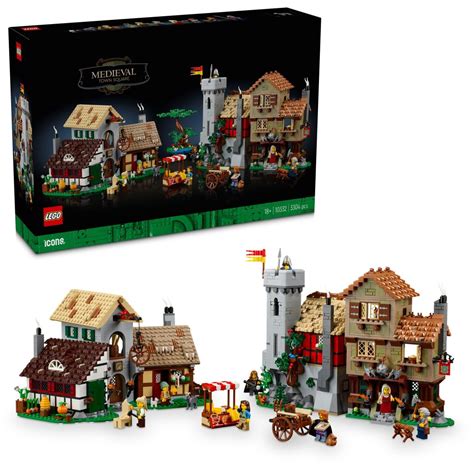Lego Icons Medeltida Torg 10332 Byggnader Intressen
