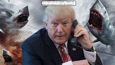 Trump Wants To Shift From Epstein Ok Donald Its Shark Week So Let