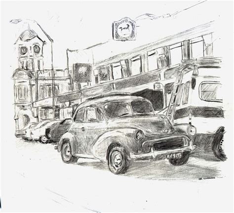 Covert Noise Pencil Sketch Morrie Thou