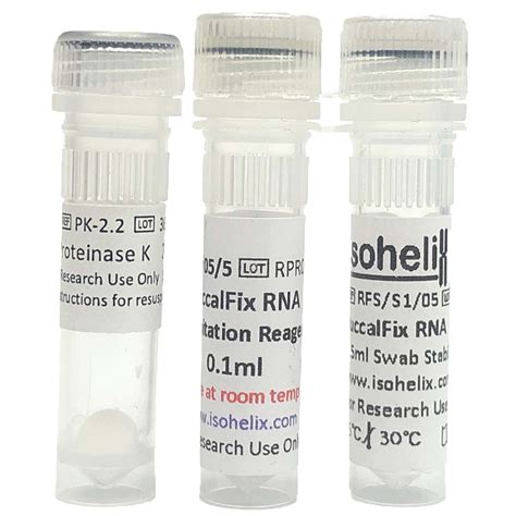 Buccalfix Rna Tubes Pre Filled With 05ml Buccalfix Stabilization