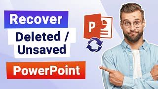 How To Recover An Unsaved Powerpoint In Windows Recover Permanently Deleted Files