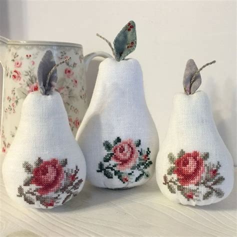 Пин на доске Вышивка Вышитые подарки Поделки Груша