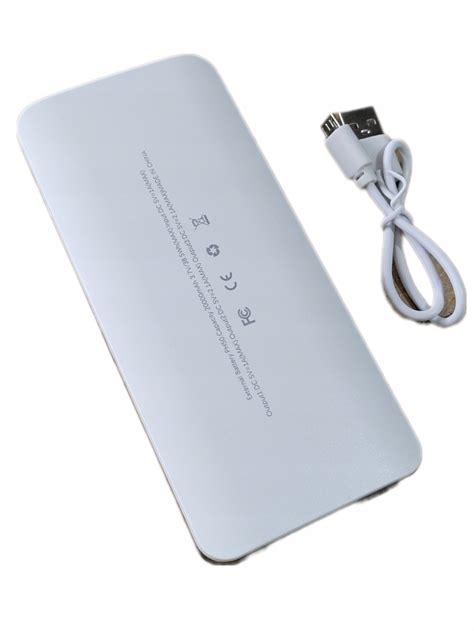POWERBANK 20000 mAh 3XUSB BIAŁO CZARNY - Sklep, Opinie, Cena w Allegro