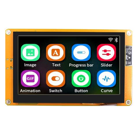 Probots 4 3 Inch Lcd Touch Display With Esp32 S3 Wroom 1 Development