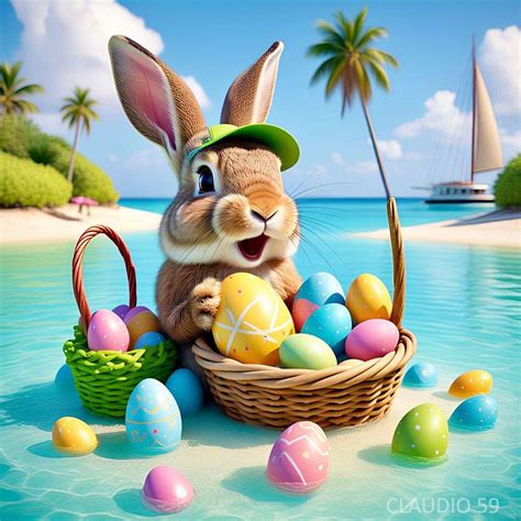 Easter In The Sea Online Puzzle