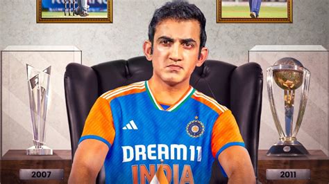 Gautam Gambhir Is The New Head Coach Of The Indian Cricket Team The