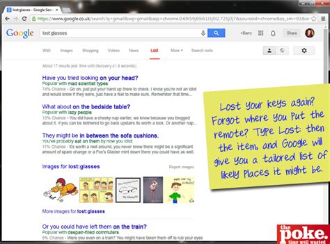 Secret Google Features The Poke