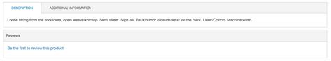 Layout Move Review Tab On Product Page Magento Stack Exchange