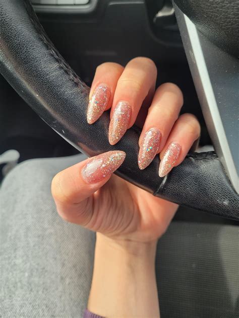 Summer Sparkly Nails Rnails