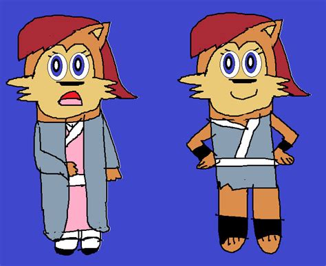 Sally Acorn In Sega Ninja By Jcfanfics On Deviantart