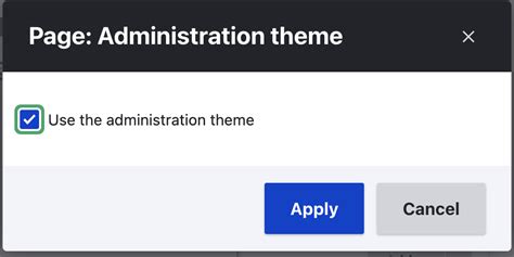 [d10] views page displays provide a new option to use the admin theme