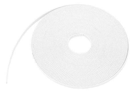 6mm Cogged Belt Synchronous White Nonslip Timing Toothed Mercadolivre