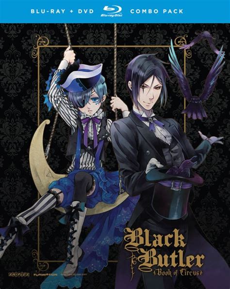 Black Butler Season 3 Book Of Circus Blu Ray And Dvd Japanese