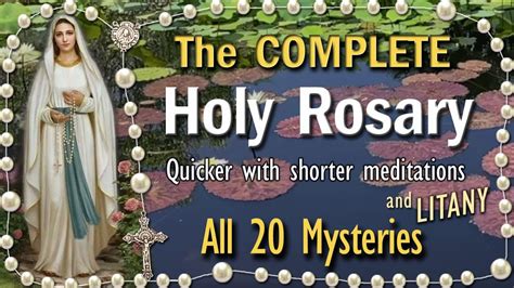 All 20 Mysteries Of The Holy Rosary Short Meditations Complete Twenty