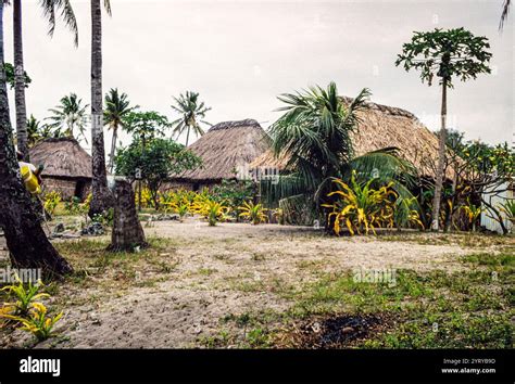 View Of Yasawa I Rara A Remote Village In The Yasawa Islands In Fiji
