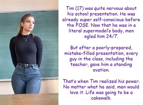 Tg Swapping Caps Presentation In A Supermodel S Body