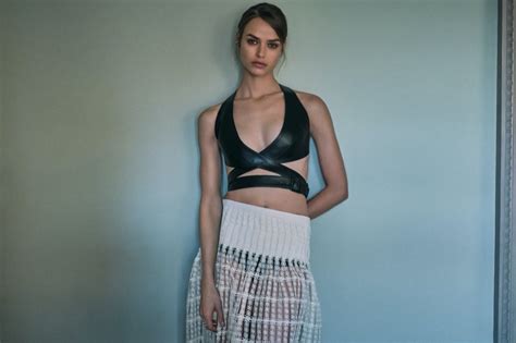 Birgit Kos Porter Edit 2019 Cover Lingerie Fashion Editorial