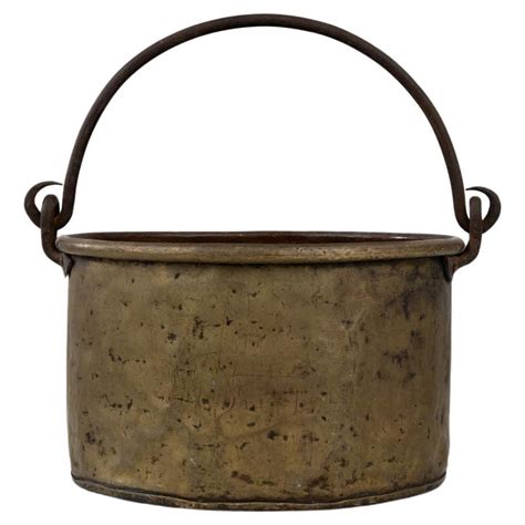 Early 19th Century French Brass Bucket At 1stdibs