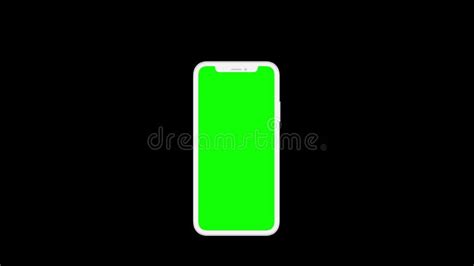 Phone Green Screen Chroma Key Of Smartphone Mobile Phone Green Screen Stock Video Video Of