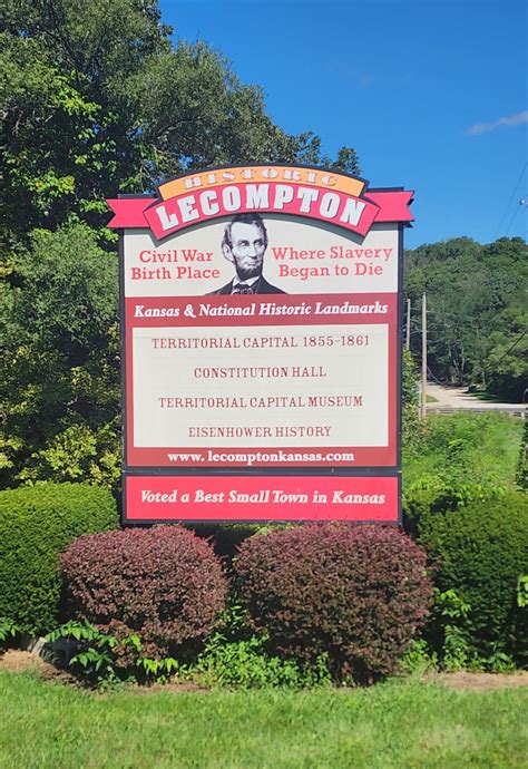 About Lecompton City Of Lecompton