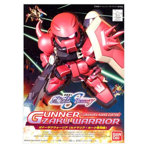 BANDAI SD Gundam BB Warrior Gundam SEED DESTINY Super Deformed Gunner Zaku Warrior Lunamaria