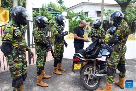 Sri Lankan Police Arrest Over 10000 Crime Suspects In 6 Days Xinhua