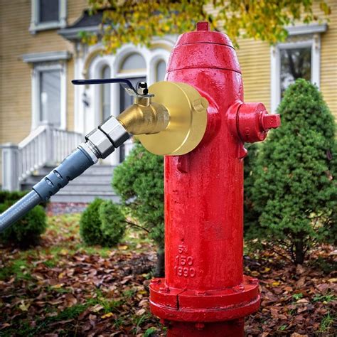 Fire Hose Adapter To Garden