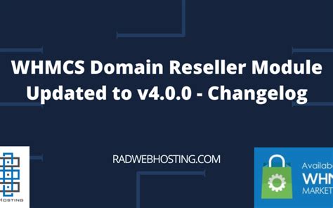 How To Install Whmcs Domain Reseller Api Registrar Module Vps Hosting Blog Dedicated Servers