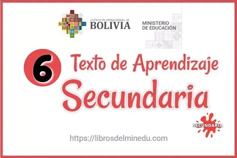 Texto De Aprendizaje De Sexto De Secundaria 2025 ≫ Pdf