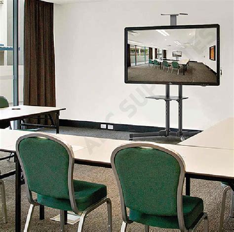 Suporte Tv Pedestal Com Bandeja 32 à 75 Polegadas Elg A06v6s Abc