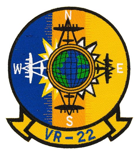 Navy Fleet Logistics Support Squadron Patch Vr 22 Flying Tigers Surplus
