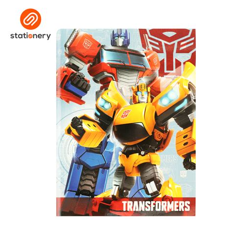 Transformers Writing Notebook 80lvs Pack Of 7 Sm Stationery