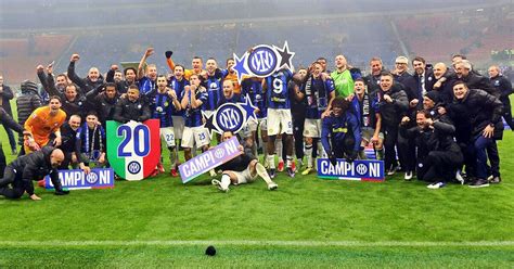 Inter Campione D Italia Lo Scudetto Della Seconda Stella Vinto In