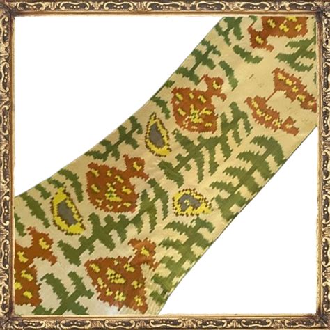 Floral Silk Ikat Fabric Ikat Online Store