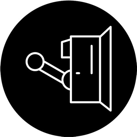 Premium Vector Disconnect Switch Icon Style