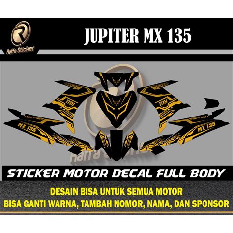 Jual Stiker Jupiter Mx New Decal Jupiter Mx Decal Jupiter Mx New Stiker Jupiter Mx Hijau