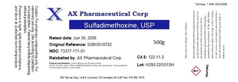 Sulfadimethoxine