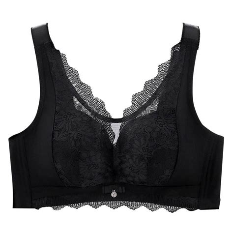 Alllist Full Coverage Womens Bras Lace No Wire Lingerie Plain Cozy