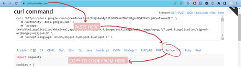 Python X Read A Table From Google Docs Without Using API Stack Overflow
