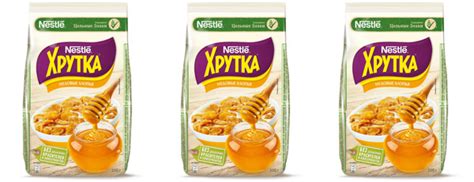 Хрутка Хлопья Медовые,300 г,3 шт - купить с доставкой по выгодным ценам ...