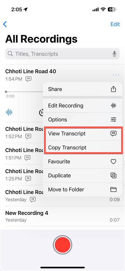 How To Use Live Transcripts In Voice Memos On IPhone With IOS