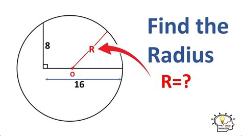 How To Find The Radius Of Circle Math Olympiad Geometry Problems