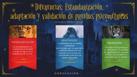 Estandarización Adaptación Y Validación De Pruebas Psicométricas